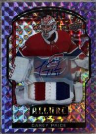 Carey Price [Purple Diamond Autograph Patch] #55 Prices | 2020 Upper ...