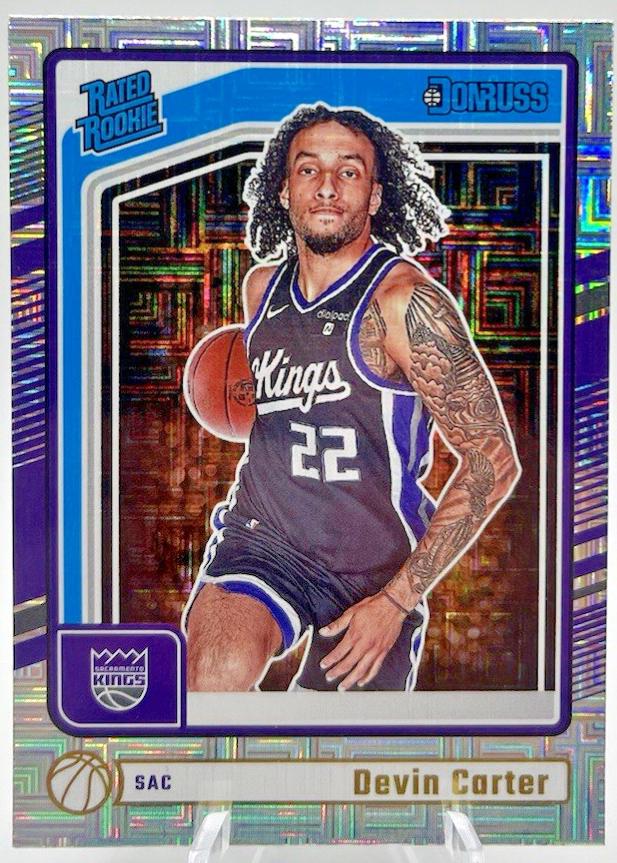 Devin Carter [Optic Holo] #210 Prices | 2024 Panini Donruss ...