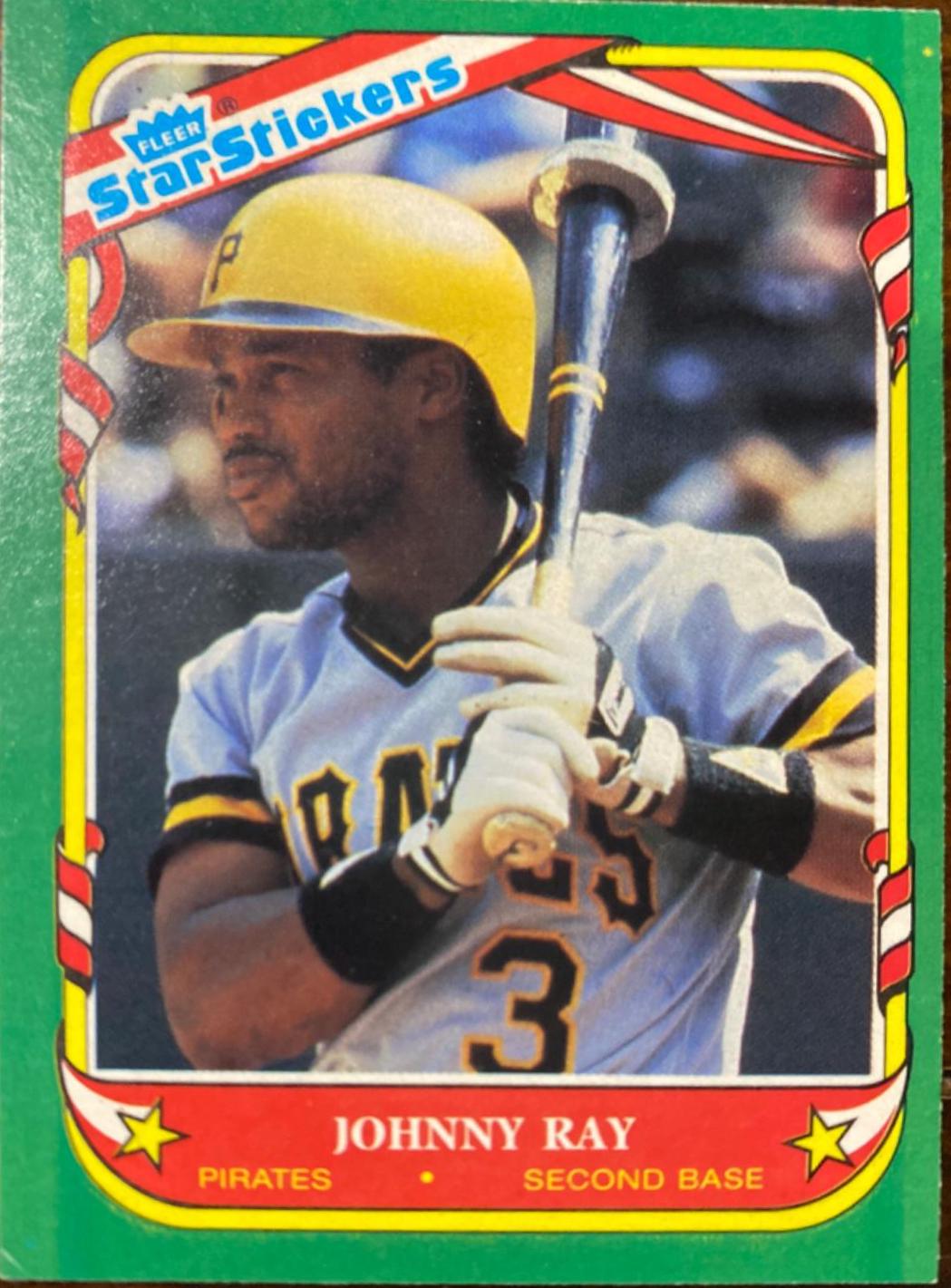 Johnny Ray #97 Prices | 1987 Fleer Star Stickers | Baseball Cards