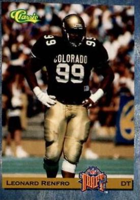 Leonard Renfro #64 Prices | 1993 Classic | Football Cards