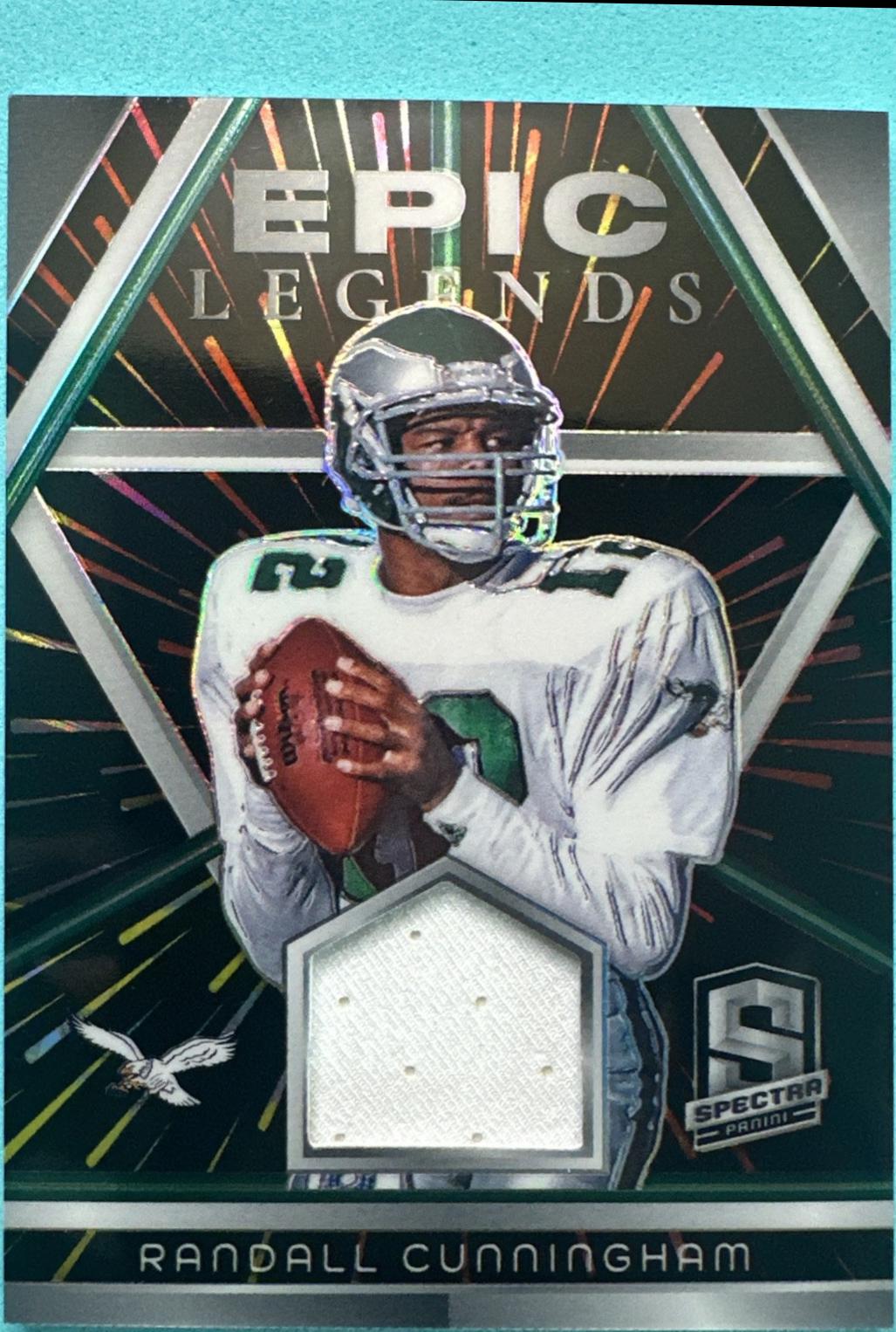 Randall Cunningham [Hyper] #ELM-RCM Prices | 2024 Panini Spectra Epic ...