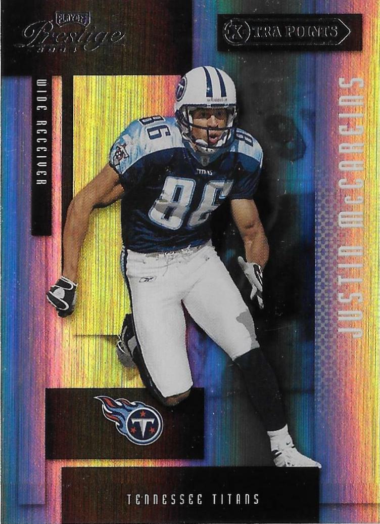 Justin McCareins [Xtra Points Black] #144 Prices | 2004 Playoff ...