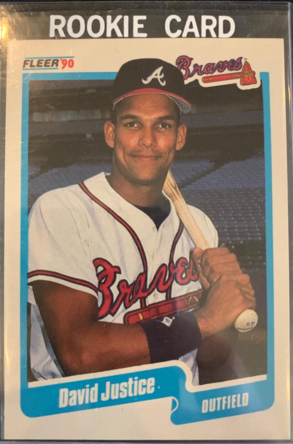 Dave Justice #586 Prices | 1990 Fleer | Baseball Cards