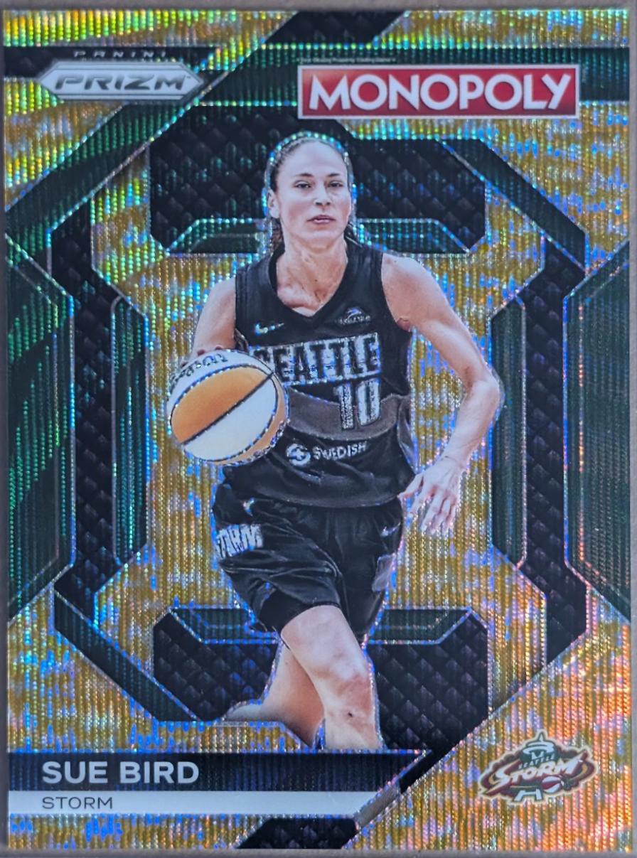 Sue Bird [Gold Wave Millionaire] #WNBA19 Prices | 2024 Panini Prizm ...