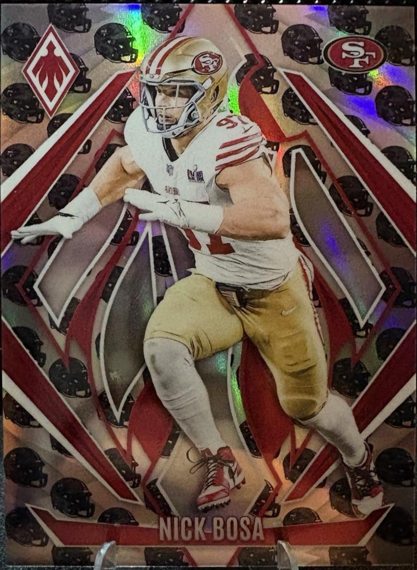 Nick Bosa [Teal Helmet] #114 Prices | 2024 Panini Phoenix | Football Cards