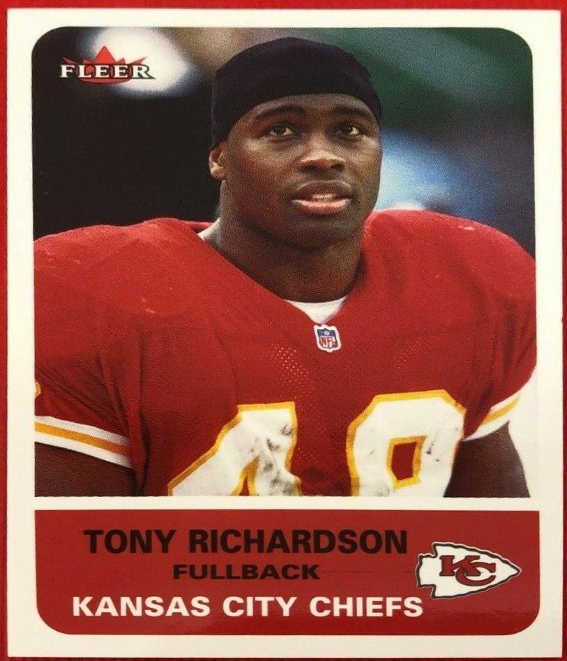 Tony Richardson [Mini] #199 Prices | 2002 Fleer | Football Cards