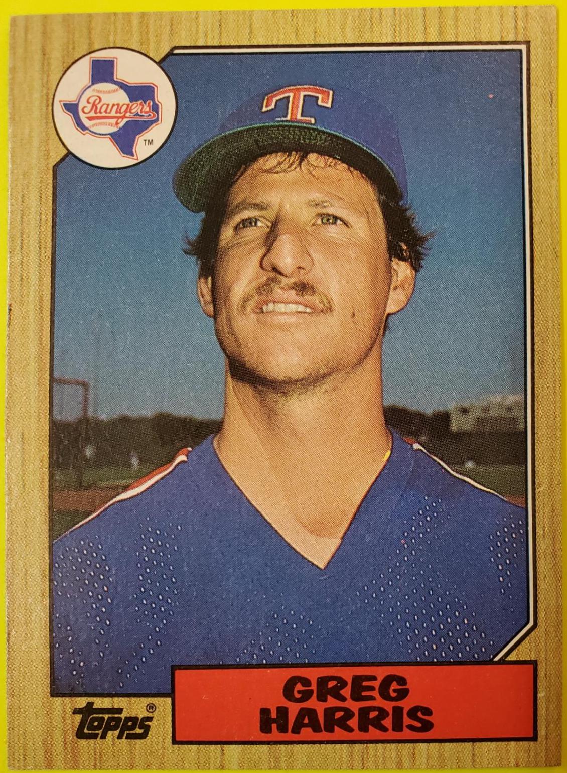 Greg Harris #44 Prices | 1987 Topps Tiffany | Baseball Cards