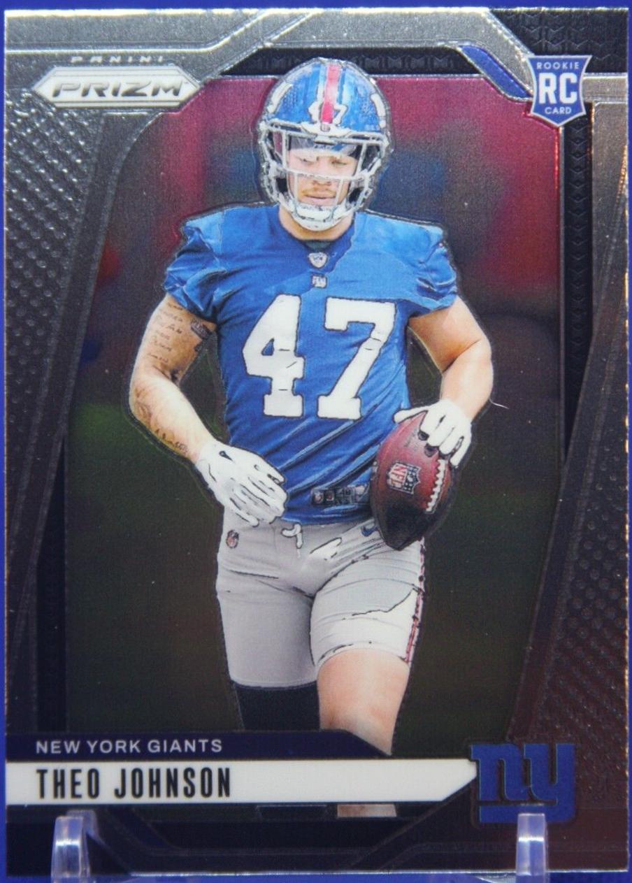 Theo Johnson #390 Prices [Rookie] | 2024 Panini Prizm | Football Cards