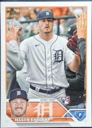 Mason Englert [Golden Mirror SSP Variation] #US116 Prices | 2023 Topps ...