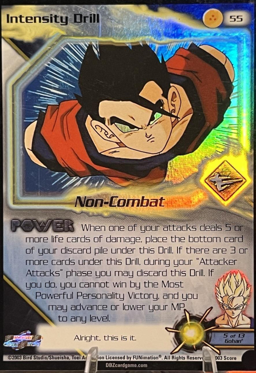 Intensity Drill 55 Prices | Dragon Ball Z Fusion Saga | Dragon Ball Cards