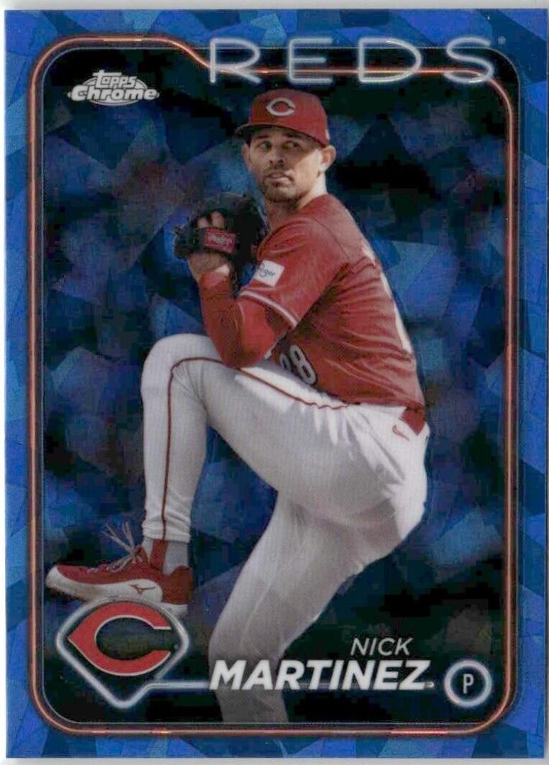Nick Martinez #USCS255 Prices | 2024 Topps Chrome Sapphire Update ...