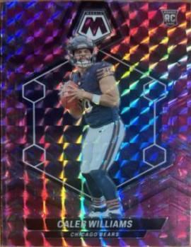 Caleb Williams [Pink Fluorescent] #301 Prices | 2024 Panini Mosaic ...