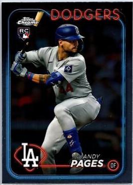 Andy Pages #USC148 Prices [Rookie] | 2024 Topps Chrome Update ...