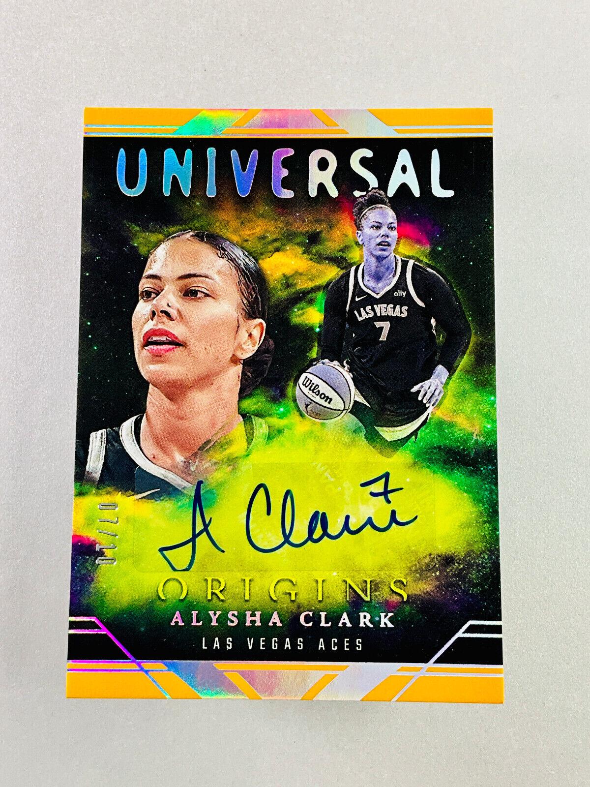 Alysha Clark [Gold] #UA-ALC Prices | 2024 Panini Origins WNBA Universal ...