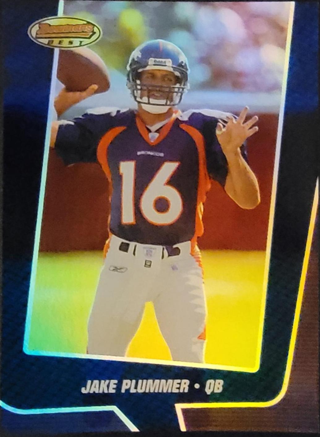 Jake Plummer [Blue] #26 Prices | 2005 Bowman's Best | Football Cards