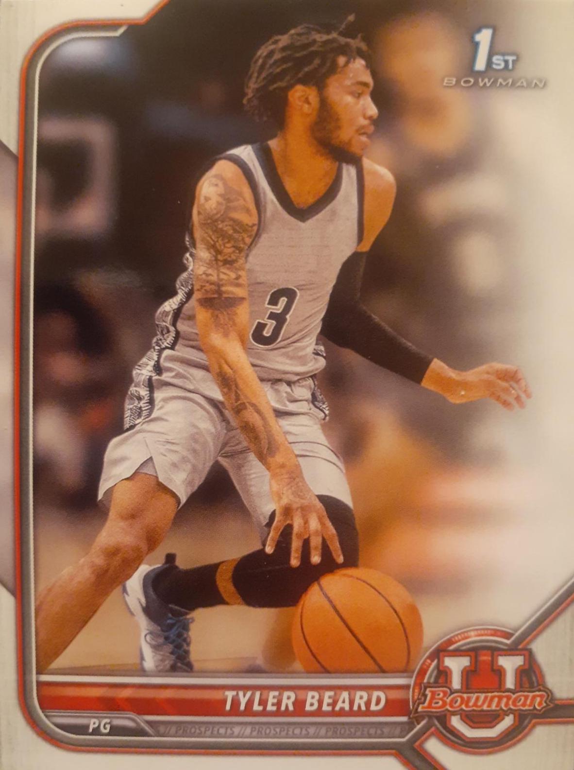 Tyler Beard #19 Prices | 2021 Bowman University | Basketball Cards