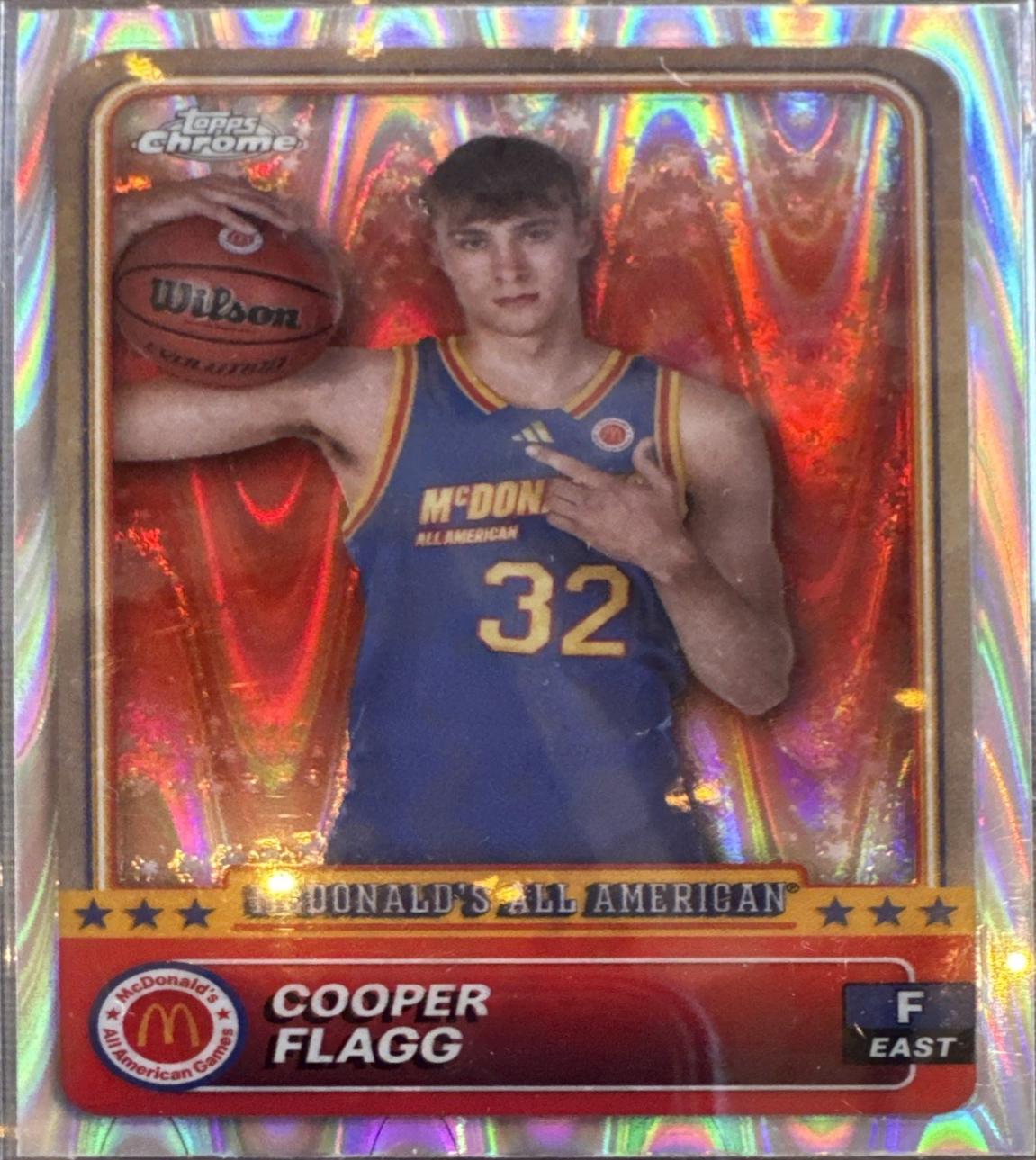 Cooper Flagg [Red RayWave Refractor] #78 Prices | 2024 Topps Chrome ...