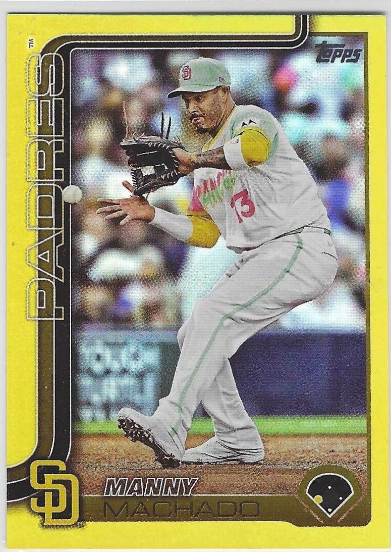 Manny Machado [Gold Foil] #215 Prices | 2025 Topps | Baseball Cards