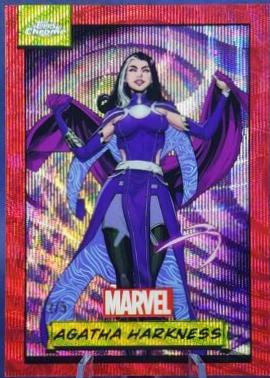 Agatha Harkness [Red Wave] #116 Prices | Marvel 2024 Topps Chrome ...