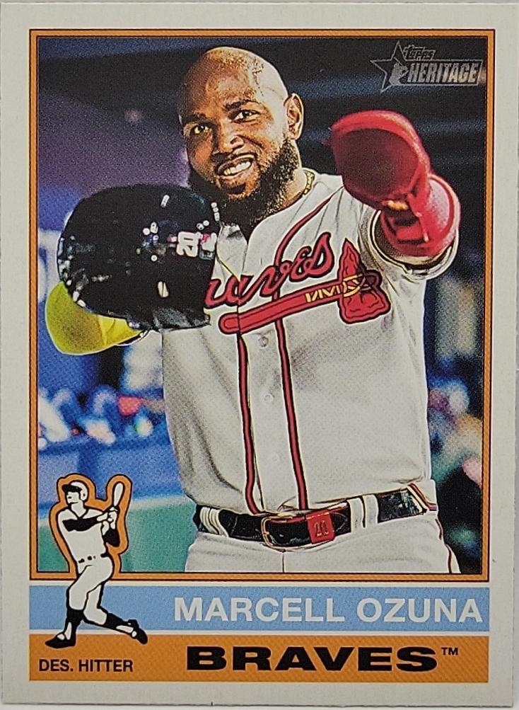 Marcell Ozuna [Image Variation] #152 Prices | 2025 Topps Heritage ...