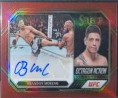 Brandon Moreno [Red] #OA-BMR Prices | 2023 Panini Select UFC Octagon ...