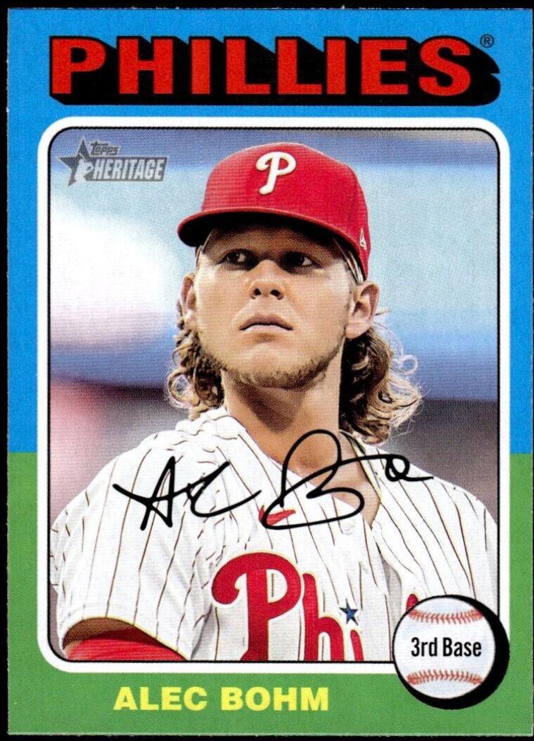 Alec Bohm #469 Prices | 2024 Topps Heritage | Baseball Cards