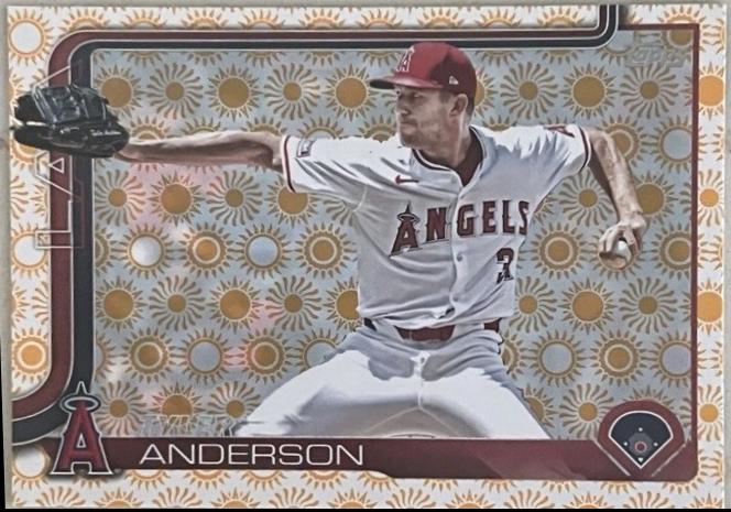 Tyler Anderson [Holiday Sun] #606 Prices | 2025 Topps Series 2 ...