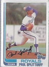 Paul Splittorff #759 Prices | 1982 Topps | Baseball Cards