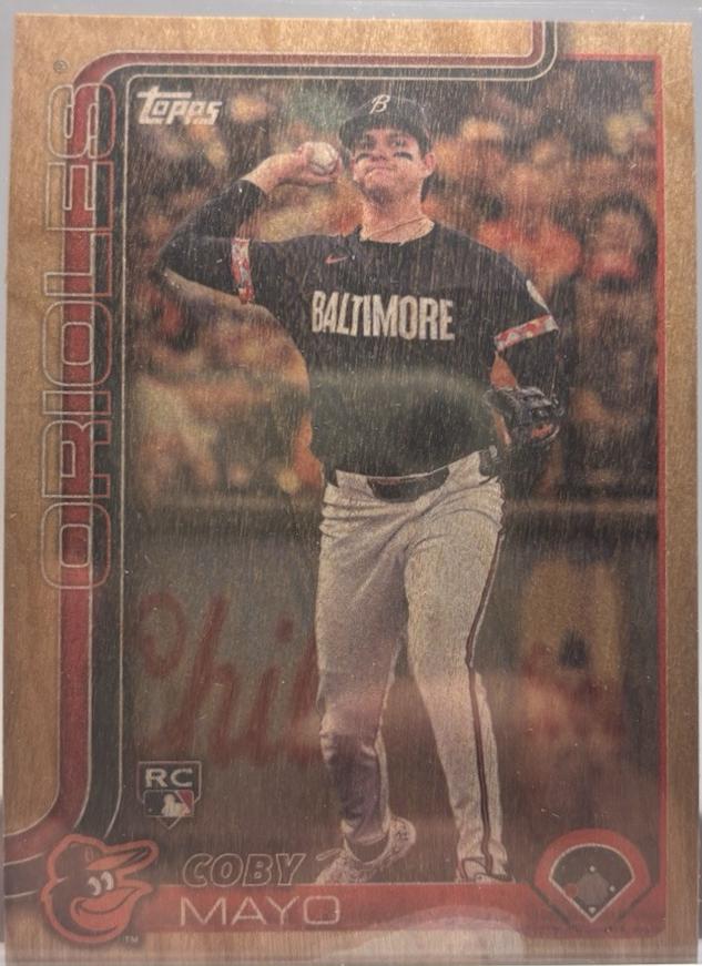 Coby Mayo [Wood] #20 Prices | 2025 Topps | Baseball Cards
