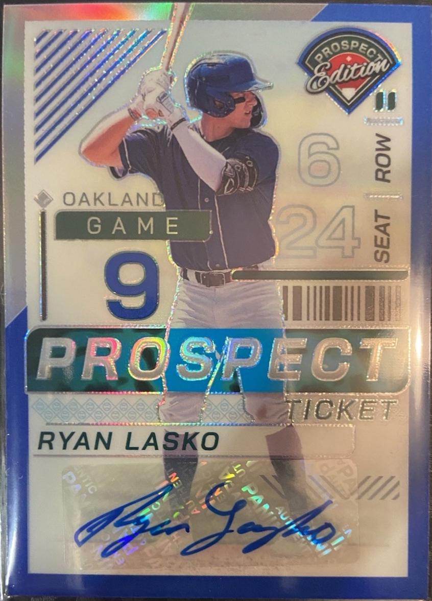 Ryan Clifford [Blue Holo Ticket Signature] #199 Prices | 2024 Panini ...