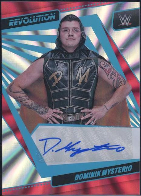 Dominik Mysterio [Sunburst] #AG-DMY Prices | 2022 Panini Revolution WWE ...