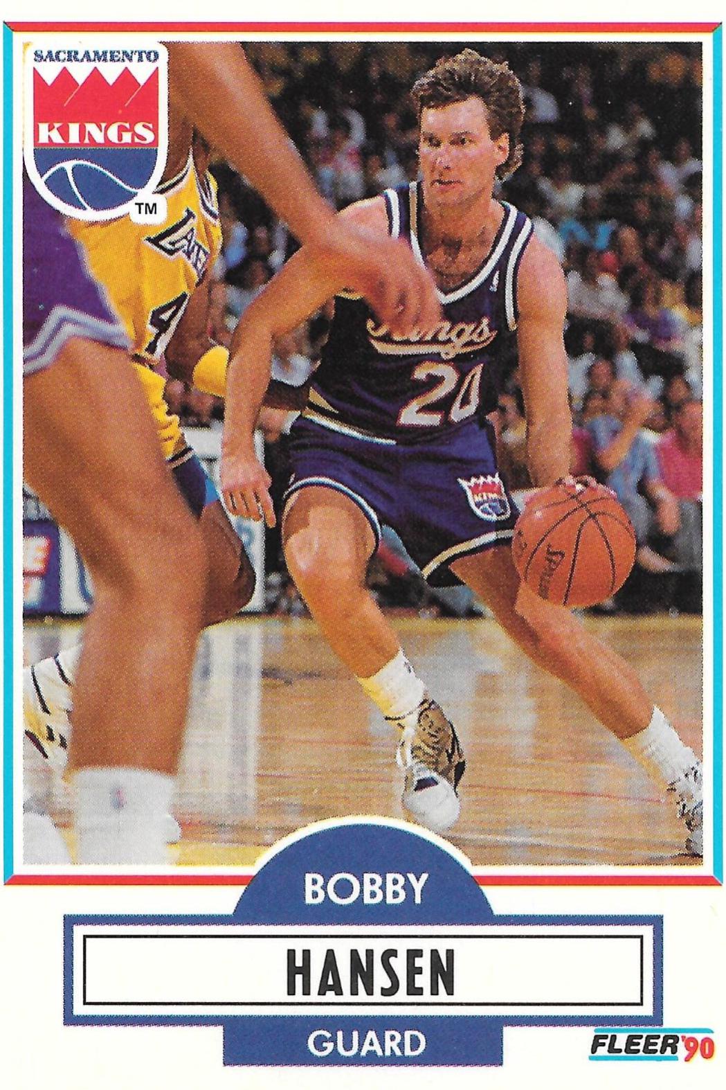 Bobby Hansen #U-84 Prices | 1990 Fleer Update | Basketball Cards