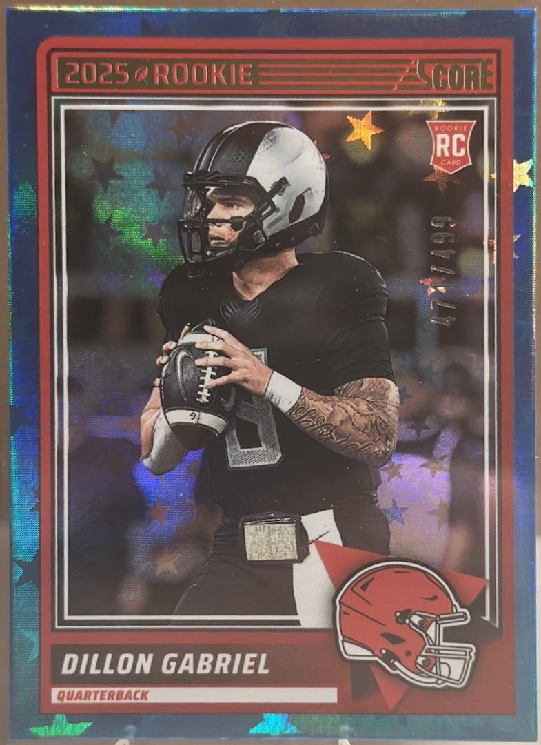 Dillon Gabriel [Stars] #41 Prices | 2025 Panini Score Rookie | Football ...
