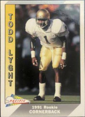 Todd Lyght #550 Prices | 1991 Pacific | Football Cards