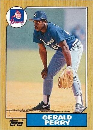 Gerald Perry #639 Prices | 1987 Topps | Baseball Cards