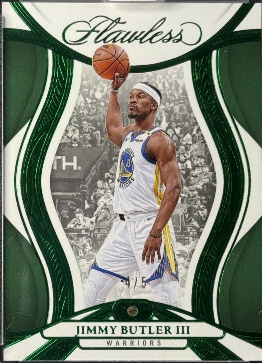 Jimmy Butler III [Emerald] #49 Prices | 2024 Panini Flawless ...