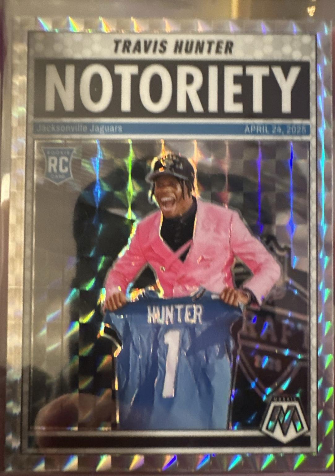 Travis Hunter [Mosaic] #12 Prices | 2025 Panini Mosaic Notoriety ...