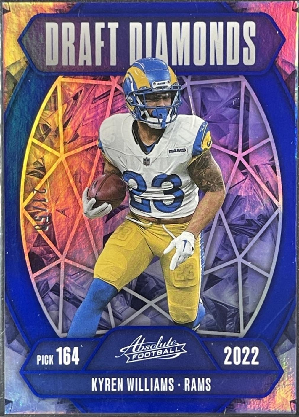 Kyren Williams [Spectrum Blue] #DD-KWS Prices | 2025 Panini Absolute ...