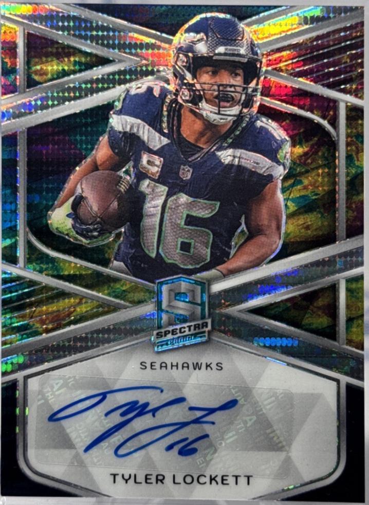 Tyler Lockett [Celestial] #SIG-TLT Prices | 2024 Panini Spectra ...