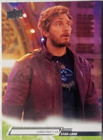 Chris Pratt as Star-Lord #93 Prices | Marvel 2024 Upper Deck Studios ...