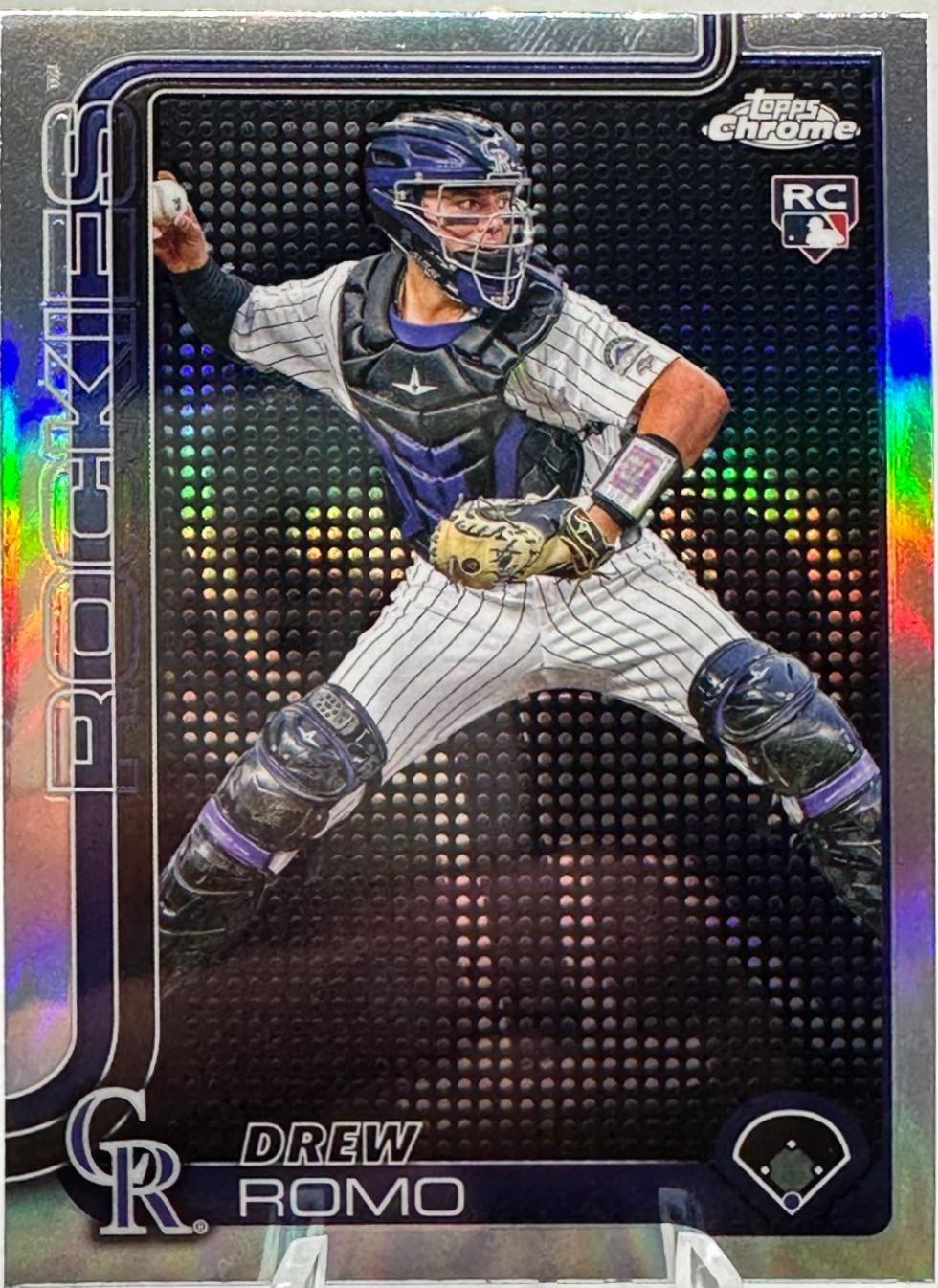 Drew Romo [Lightboard Logo Variation] #124 Prices | 2025 Topps Chrome ...