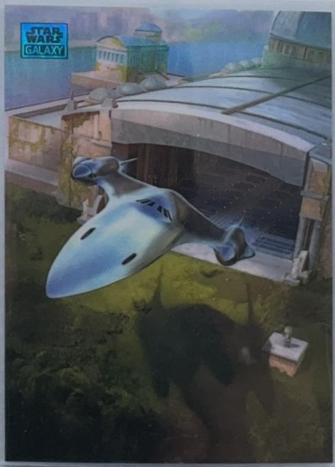Naboo Royal Starship [Blue Refractor] #AN-5 Prices | Star Wars 2024 ...