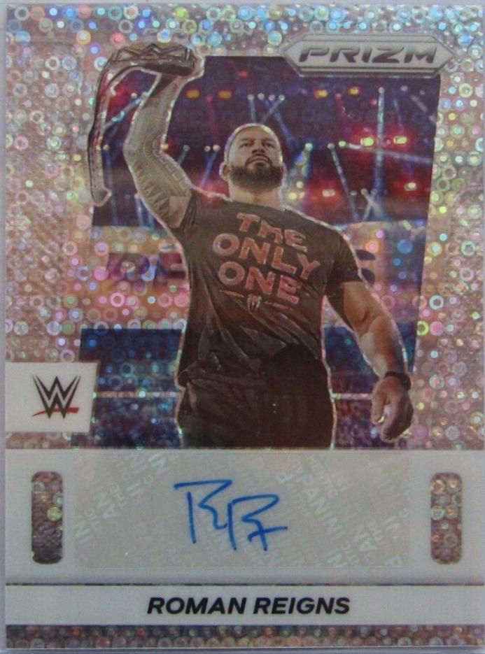 Roman Reigns [Under Card] #8 Prices | 2024 Panini Prizm WWE Throwback ...
