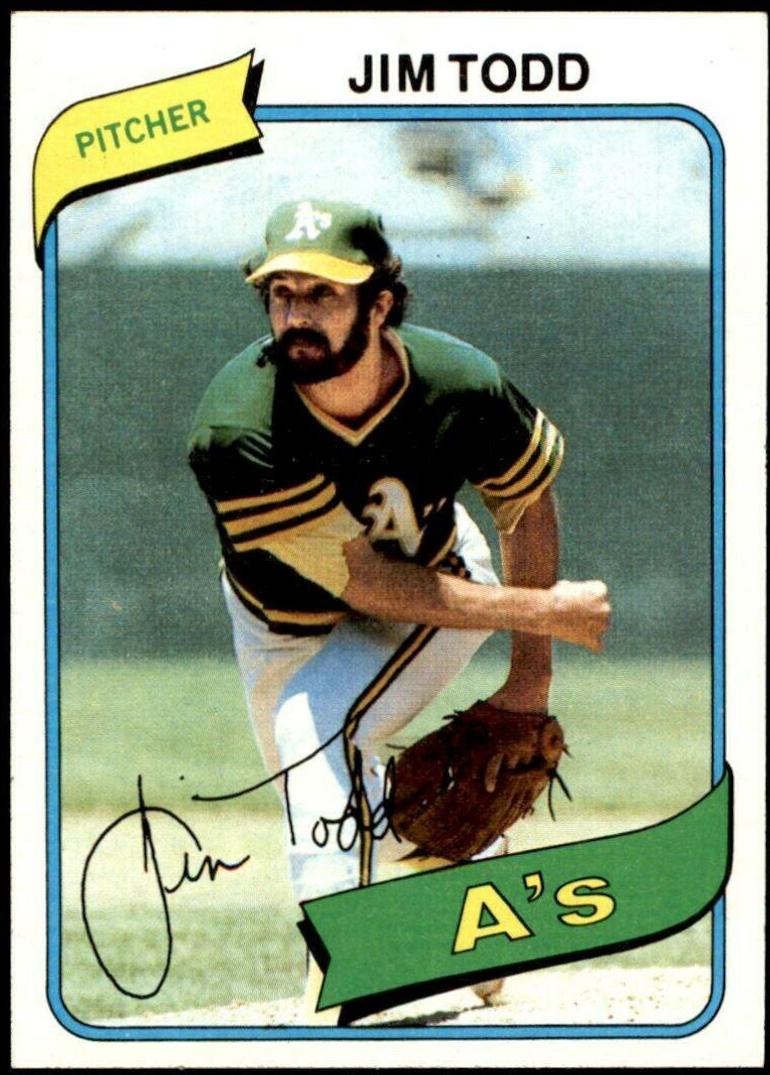Jim Todd #629 Prices | 1980 Topps | Baseball Cards