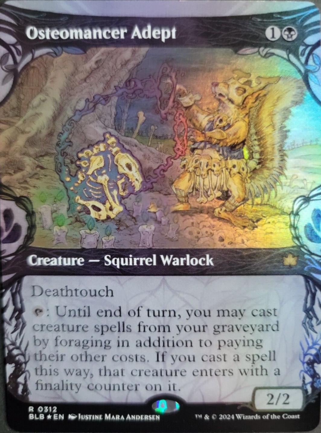 Osteomancer Adept [Foil] #103 Prices | Magic Bloomburrow | Magic Cards