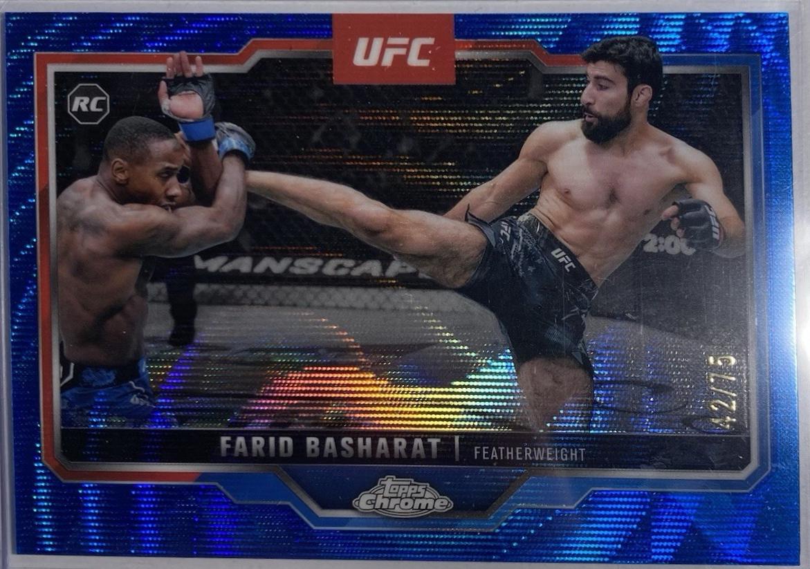 Farid Basharat [Blue Wave Refractor] #132 Prices | 2025 Topps Chrome ...
