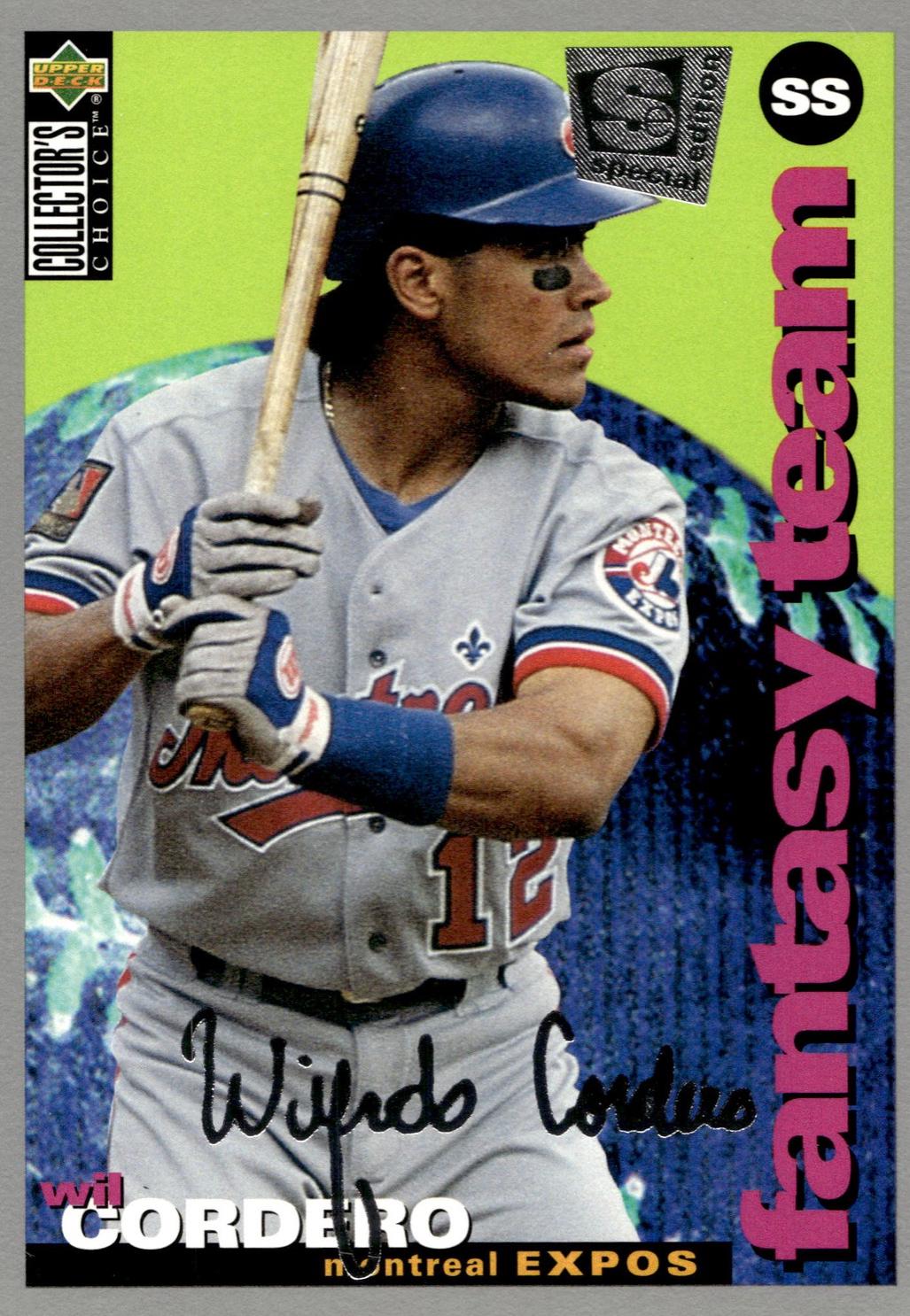Wil Cordero [Silver Signature] #257 Prices | 1995 Collector's Choice Se ...