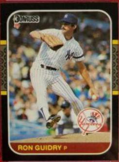 Ron Guidry #93 Prices | 1987 Donruss | Baseball Cards