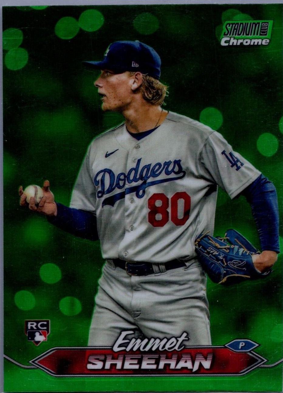 Emmet Sheehan [Chrome Green] #126 Prices | 2024 Topps Stadium Club ...