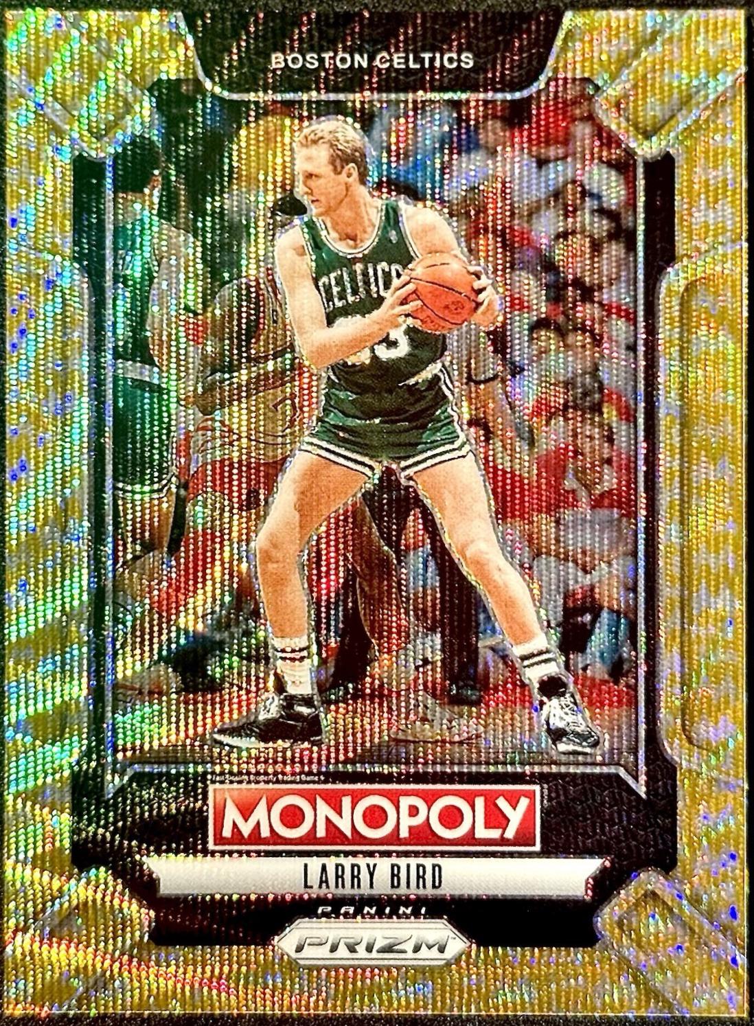 Larry Bird [Gold Wave Millionaire] #LEG3 Prices | 2024 Panini Prizm ...